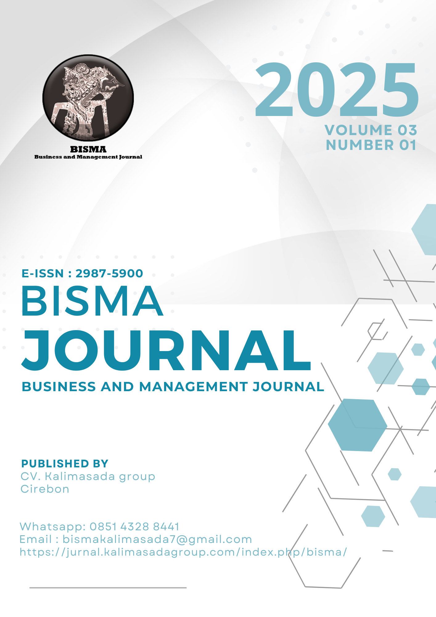 Vol. 3 No. 1 (2025): Bisma : Business and Management Journal | BISMA ...